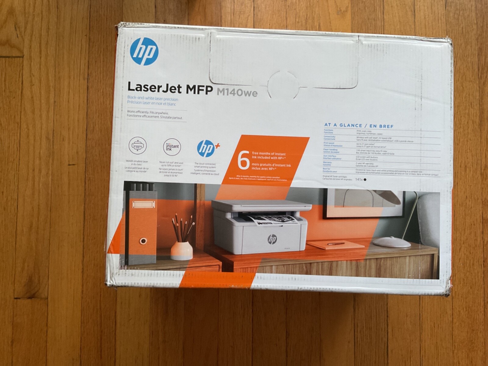 HP Laserjet MFP M140we Laser Printer Wireless 195122067120| eBay