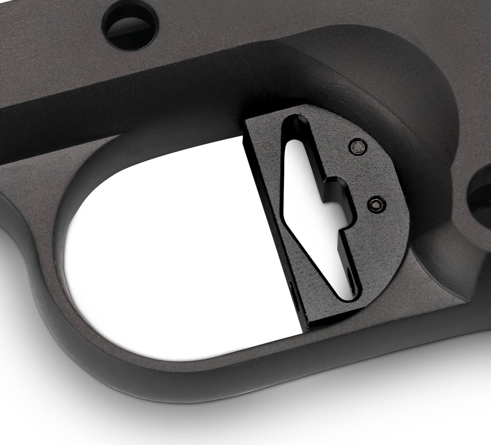 1911 trigger Arrow design - Flat shoe, Black anodized aluminum for all ...