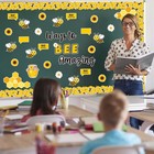 88Pcs Bee Bulletin Board Decorations Summer Bee Daisy Sunflower Cutouts ...