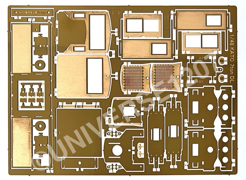 On30/O16.5/Oe Scale Aru-Model Kato 7-Ton Diesel Locomotive Kit ...