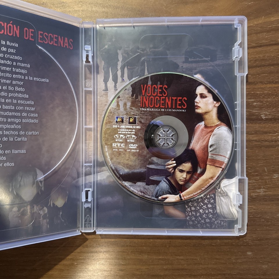Voces Inocentes DVD (2004) Eng Subs - Tested | eBay