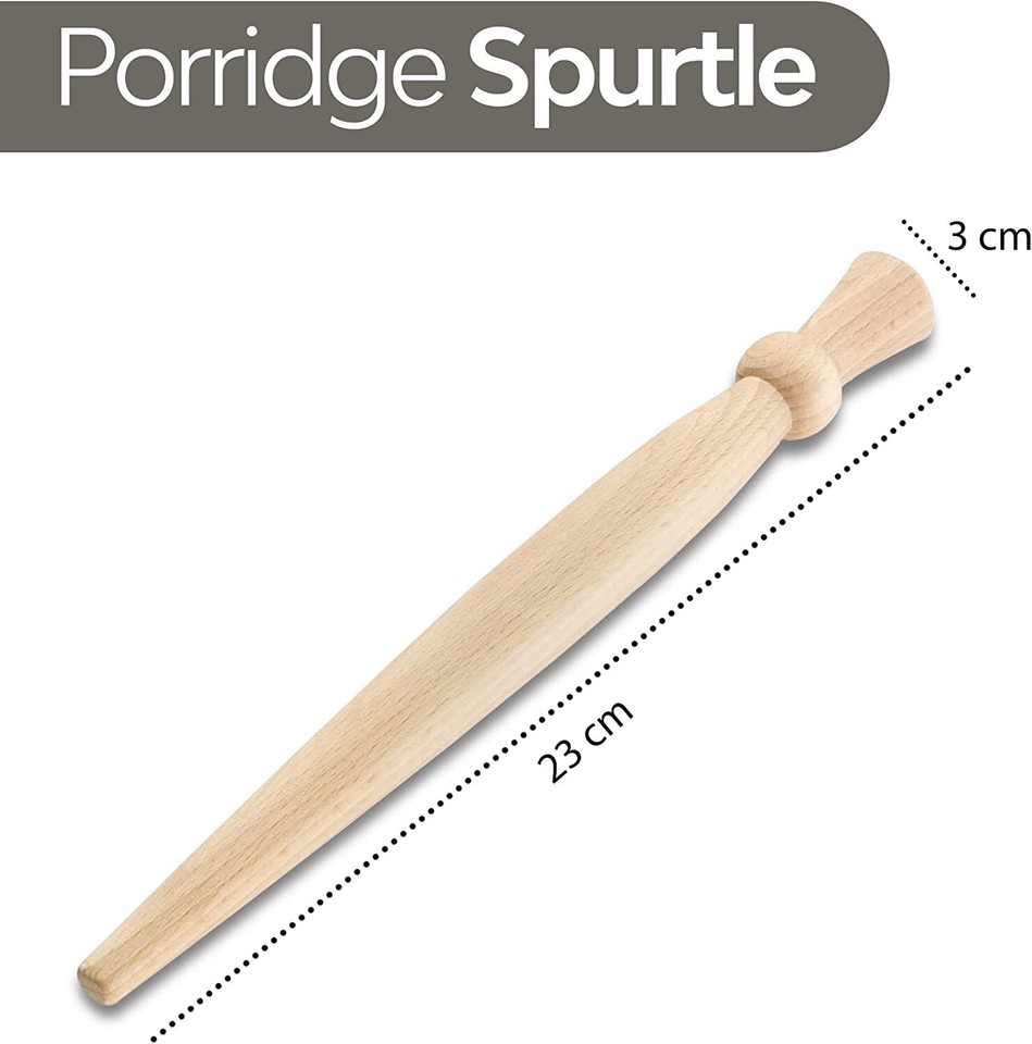 Porridge Spurtle Scottish Spurtle Porridge Stirrer - Wooden Spurtle ...