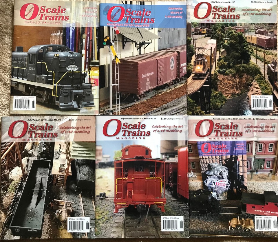 O scale trains magazine in year sets 2003-2023. Most are complete | eBay