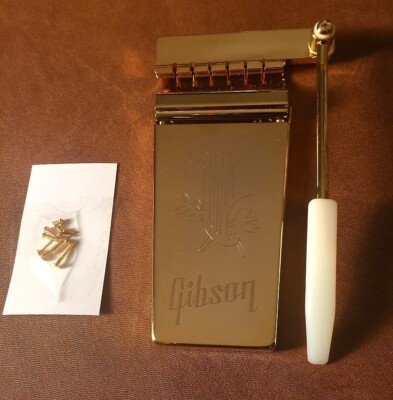 Gibson Long Vibrola Lyre Tremolo GOLD RIGHT HAND JVGuitars | eBay