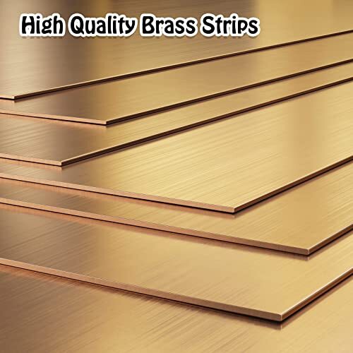 Brass Strip Brass Sheet Brass Shim Stock Assortment Metal Shims 6 ...