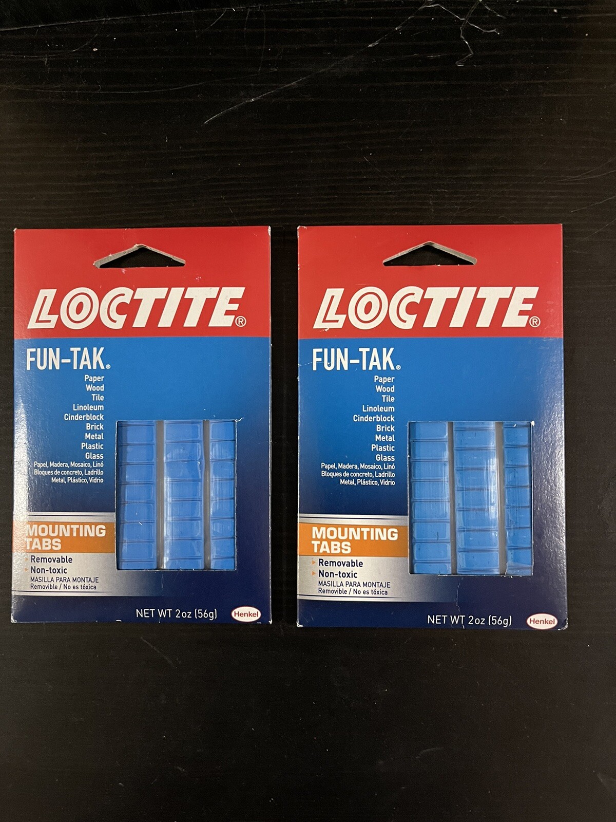 2oz LOCTITE FUNTAK FUN-TAK Mounting Putty Pack Of 2 | eBay