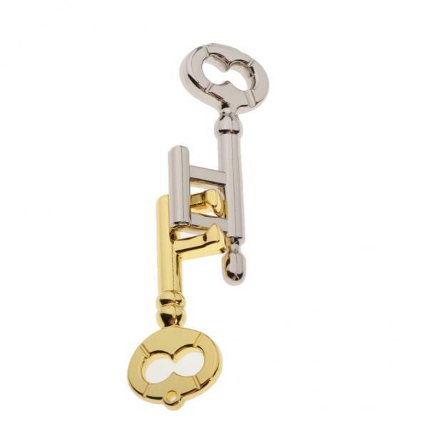 5 x 2 Pieces Metal Keys Puzzle Toy Interlocking Game | eBay
