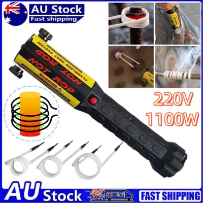 1100W Magnetic Induction Heater Kit Heat Rusty Screw Nut Remove Bolt ...