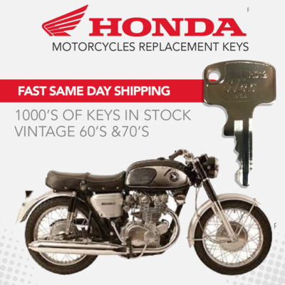 Honda Motorcycle, ATV, SXS, Scooter Key | eBay