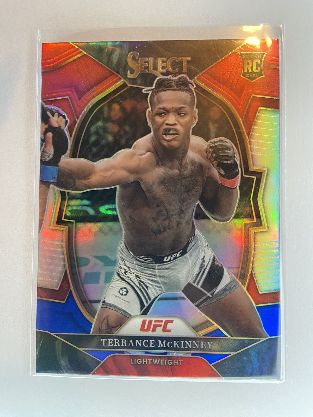 2023 UFC Select #53 Terrance Mckinney Red and Blue Prizm Concourse ...
