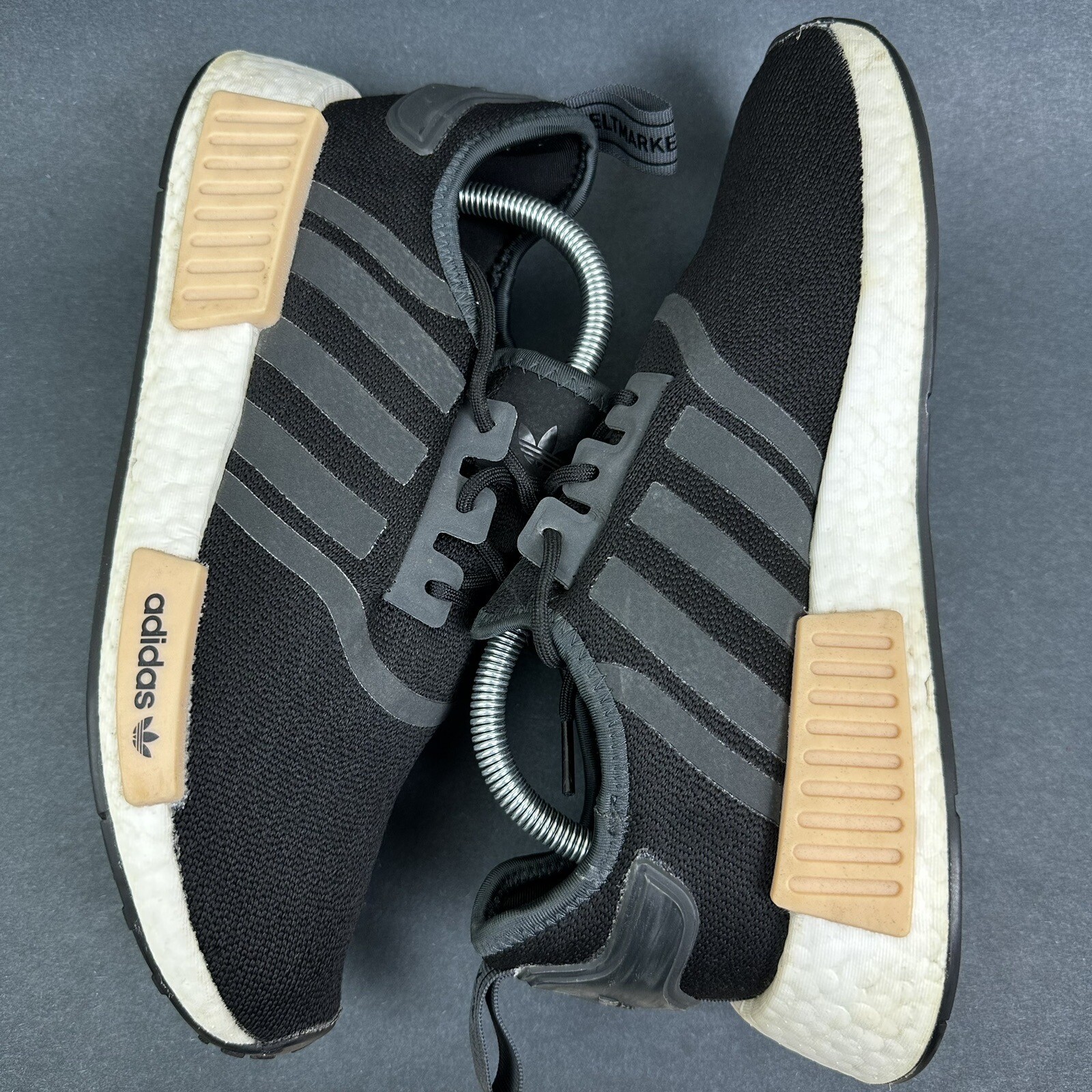 Adidas Originals NMD_R1 Black Carbon Running Shoes GZ… - Gem