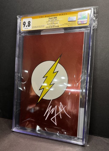 Ezra Miller Autographed 2023 The Flash #800 Red Variant Foil Cover CGC ...