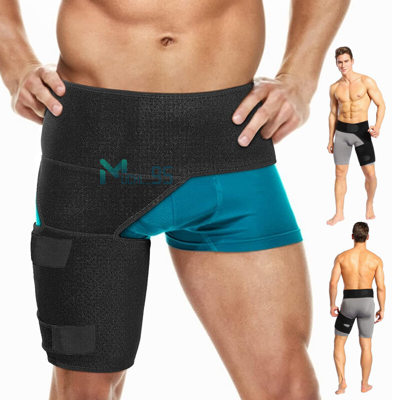 Unisex Adjustable Belt Hip Sciatica Nerve Pain Relief Groin Wrap Brace ...