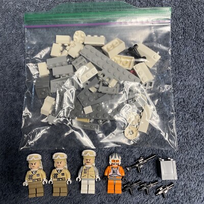 LEGO STAR WARS 8083 Rebel Trooper Battle Pack 100% Complete Good Shape ...