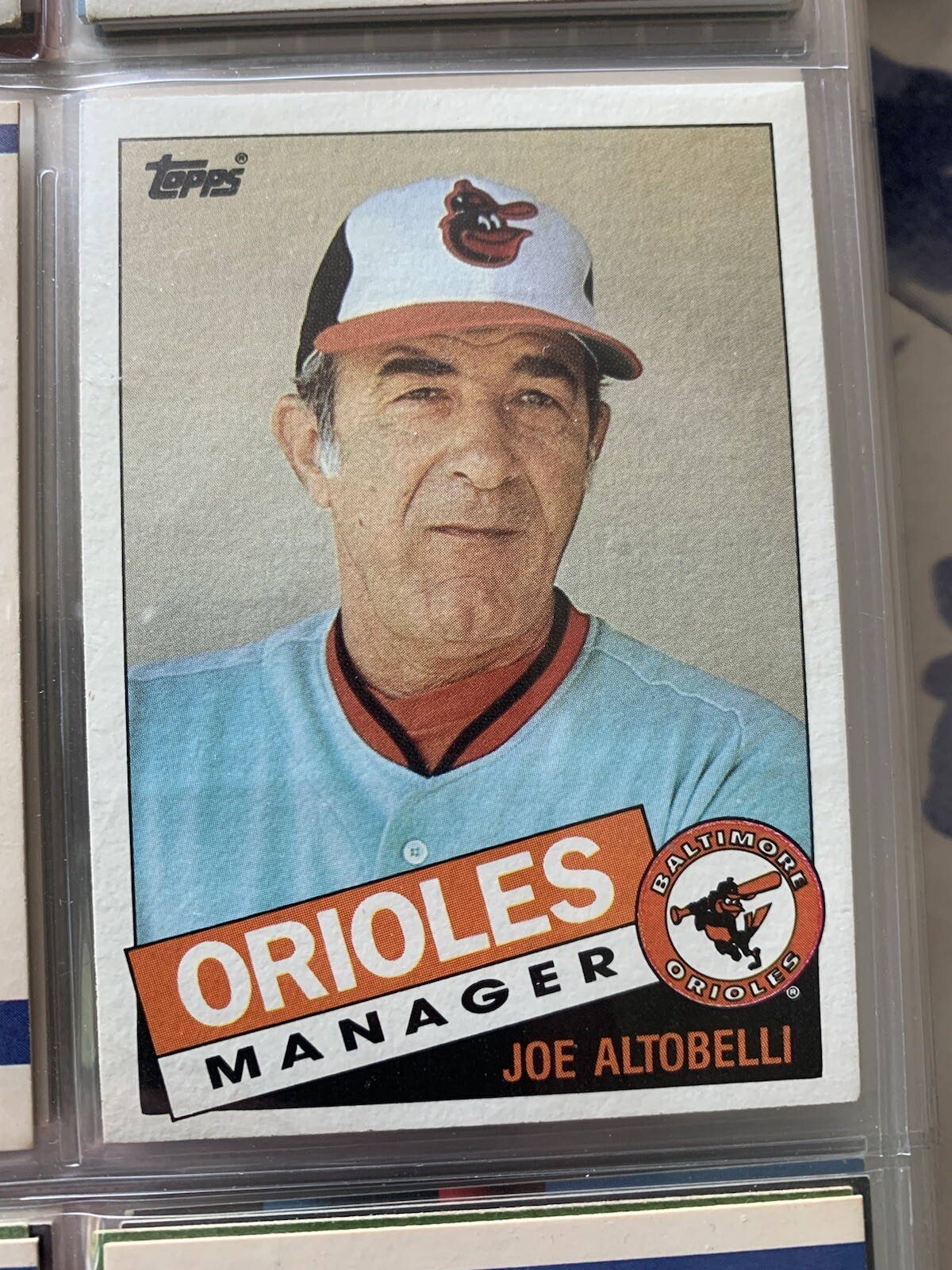 4 Joe Altobelli baseball cards. 2 cards autographed | eBay