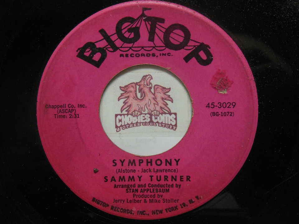 Sammy Turner: Always / Symphony, 45 RPM VG (DA) | eBay