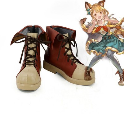 Granblue Fantasy GBF SSR Vajra Cosplay Costumes Costume Shoes Shoes ...