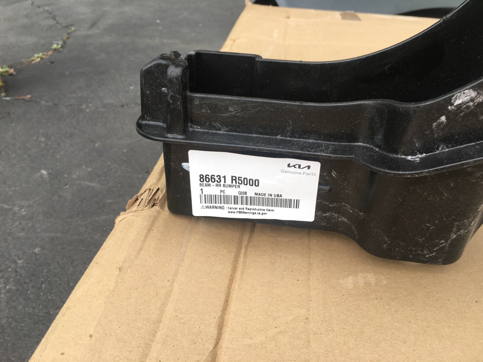 86631-R5000 - 2021 Kia Sorento Rear Bumper Reinforcement Bar | eBay