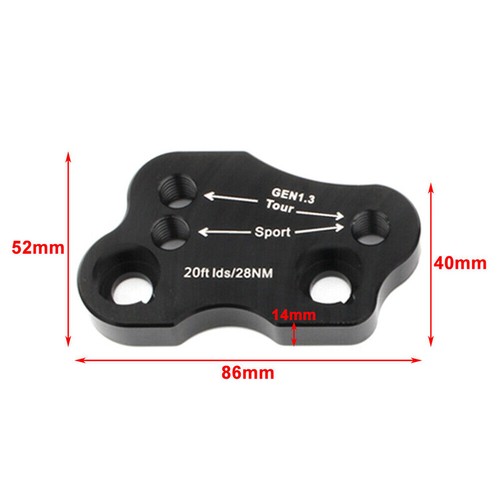 Handlebar Risers Adapter Kit For Honda Goldwing 1800 GL1800 2018-2023 ...