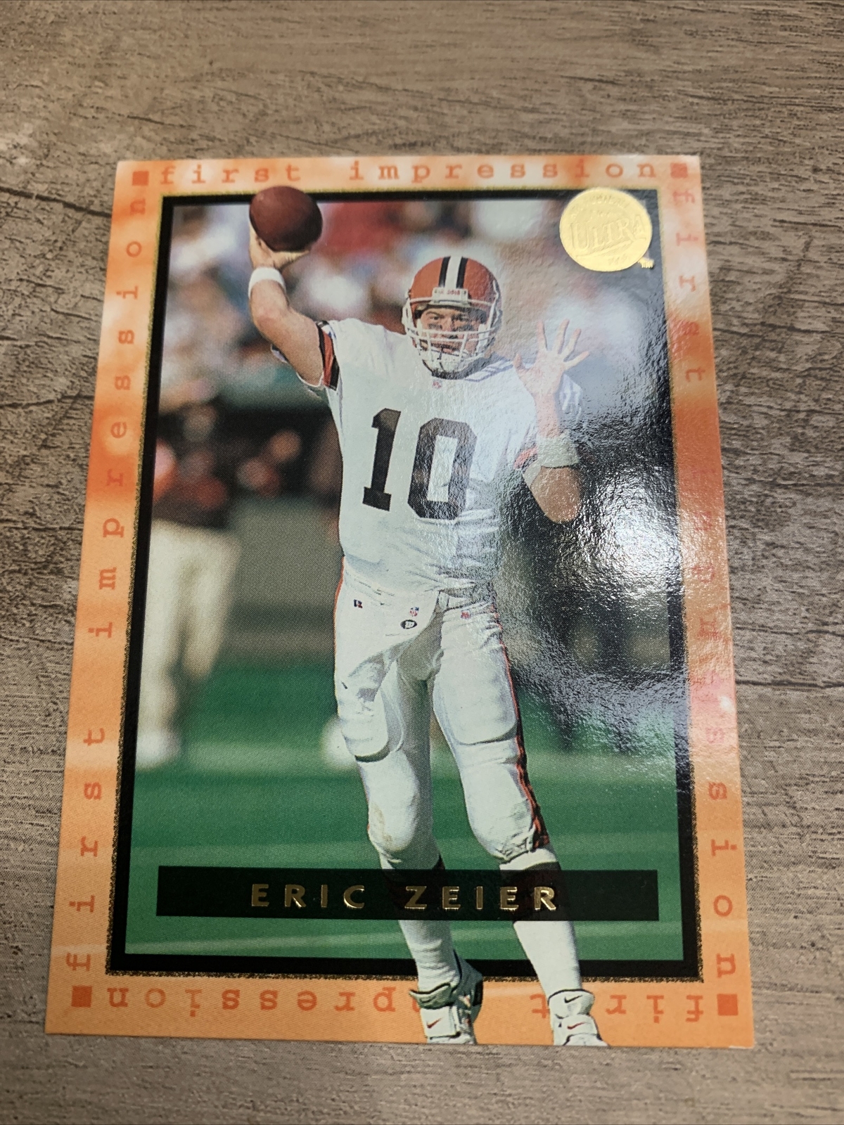 1996 Fleer Ultra - Eric Zeier #187 for sale online | eBay