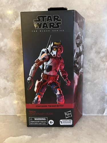 Star Wars Black Series Bad Batch Tech (Mercenary Gear) Action Figure | eBay