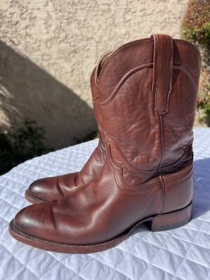 Tecovas “The Earl” Size 7.5 EE Bourbon Brown Mens Roper Western Cowboy ...