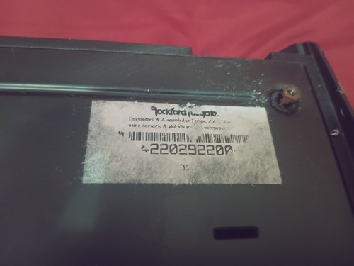 Rockford Fosgate Punch 250.2 2-Channel Old School Amp. FREE SHIPPING | eBay