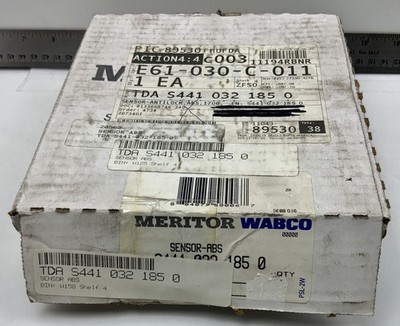 MERITOR / WABCO Sensor ABS 1700 P/N: TDA S441 032 185 0 (NEW) | eBay