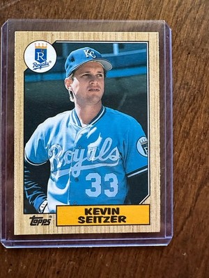 1987 Topps Traded Baseball #111T Kevin Seitzer (RC) NM-Mint | eBay
