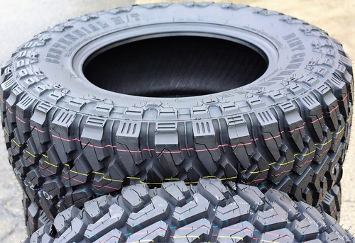 5 Tires Centennial Dirt Commander M/T LT 235/75R15 Load C 6 Ply MT Mud ...