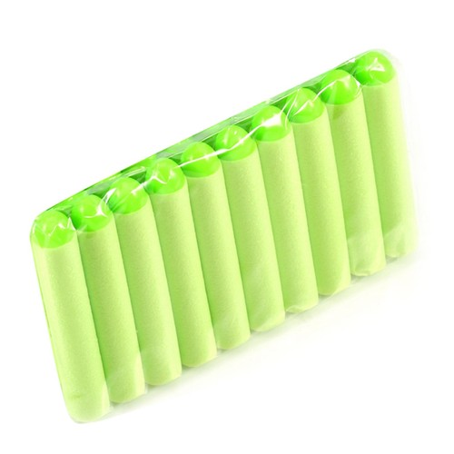 Wish-toy Soft Bullet Gun Sponge EVA Pointed Bullet (set Of 10 7.2 *1.3 ...