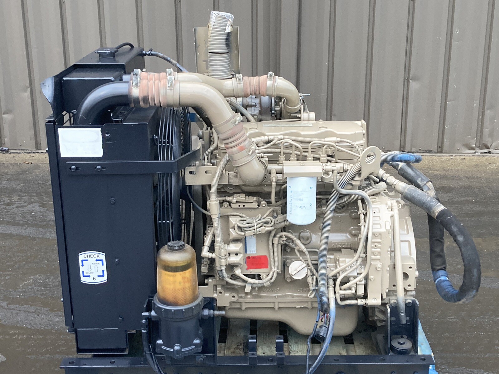 GOVERNMENT SURPLUS CUMMINS QSB 4.5 TURBO DIESEL POWER UNIT | eBay