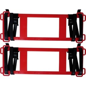 Heavy Duty Trade Plate Holders With Adjustable Rubber Straps (Pair ...