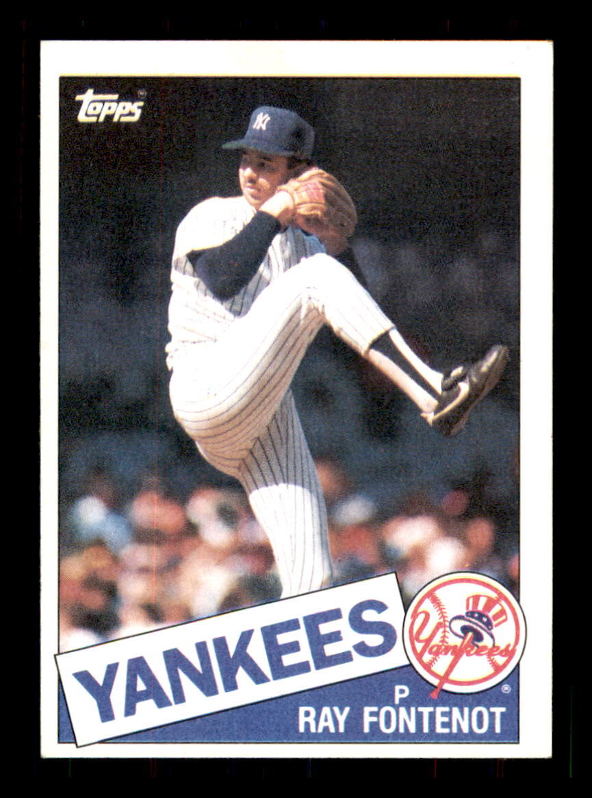 1985 Baseball 1985 Topps Ray Fontenot New York Yankees #507 1 | eBay