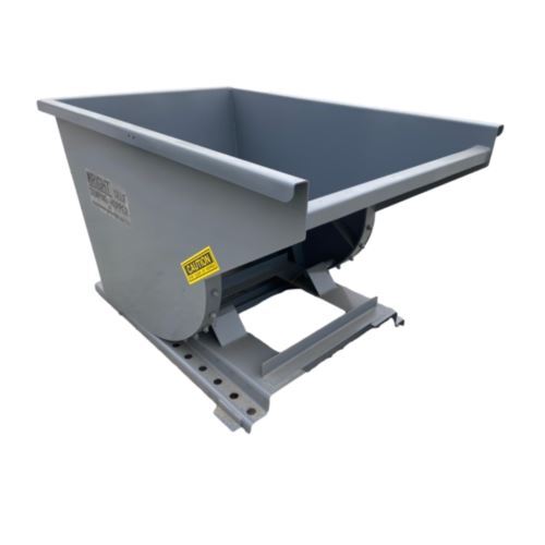 1 YD WRIGHT SELF DUMPING HOPPER-TRASH-DUMPSTER-SCRAP-HOPPER-FREE ...