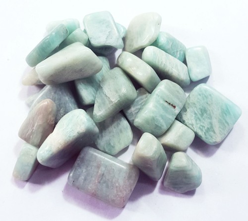 Naturel Amazonite Poli Chips Lot 233.50 CT Desseré Gemme Avec Cadeau ...