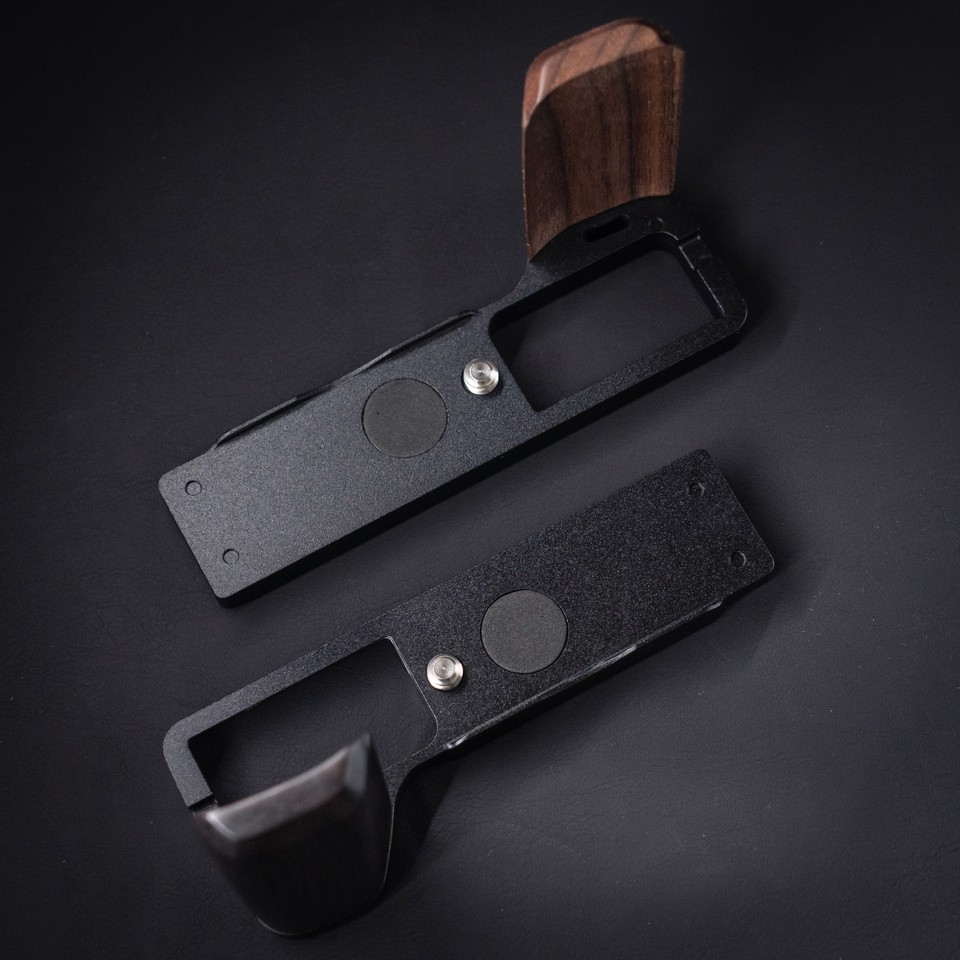 Wood Camera Grip For RICOH GR3 GRIII GR3X Camera with Aluminum Alloy ...