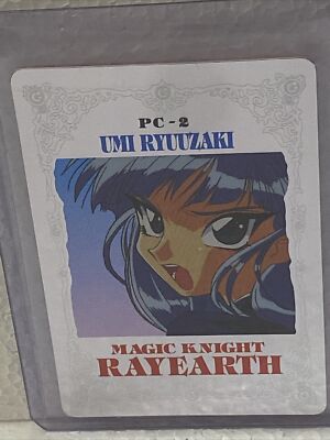 MAGIC KNIGHT RAYEARTH - Chase PC-2 - UMI Platina Card - 95 Amada RARE ...