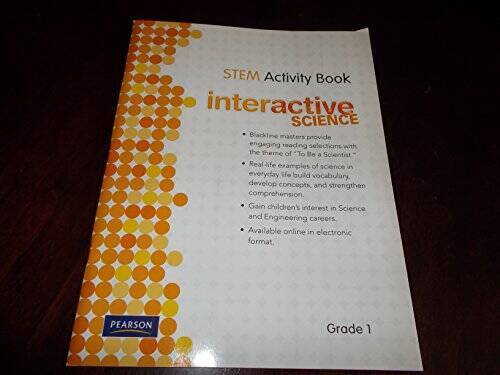 STEM Activity Book Grade 1 Interactive Science - Paperback - GOOD ...