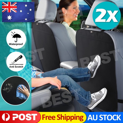 Car Back Seat Protectors Covers Kids Kick Mat Durable Padded Mats ...
