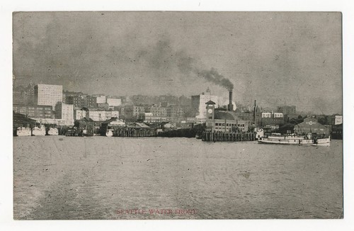 Waterfront and Skyscrapers, Seattle, Washington 1910 | eBay