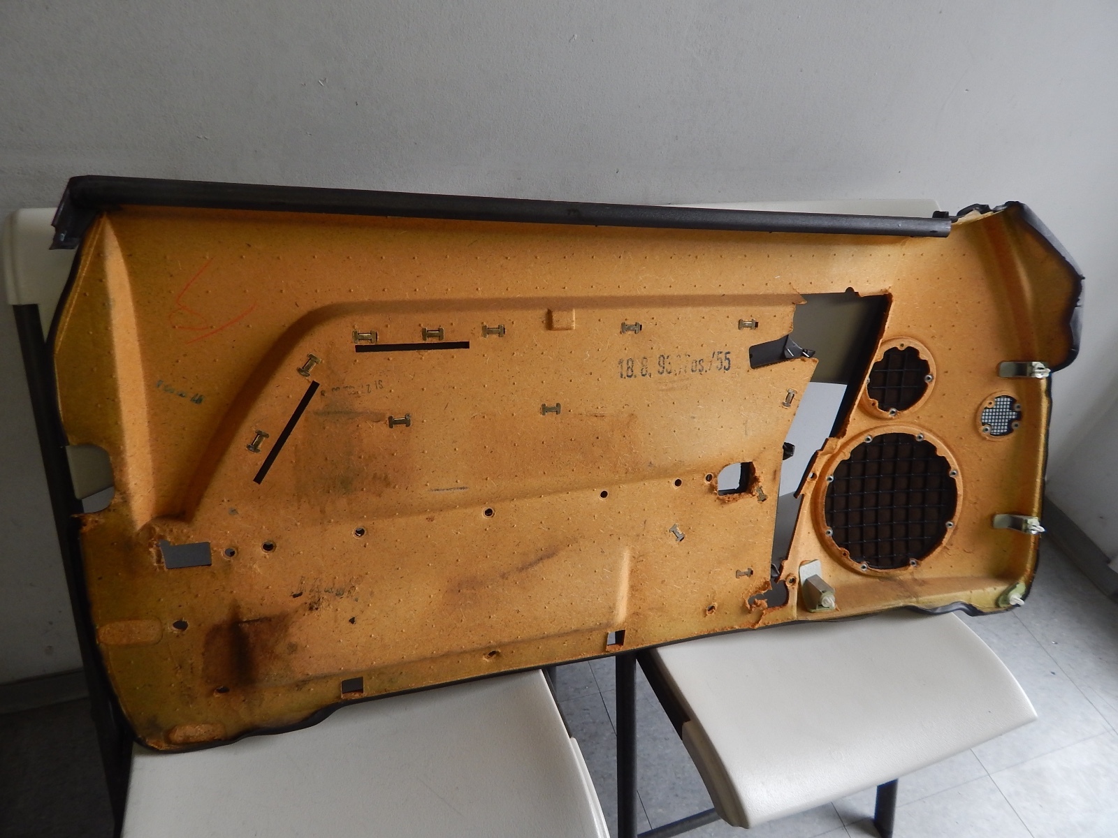 R129 300SL 500SL SL500 SL600 SL320 RIGHT DOOR PANEL BARE 90-95 BLACK | eBay