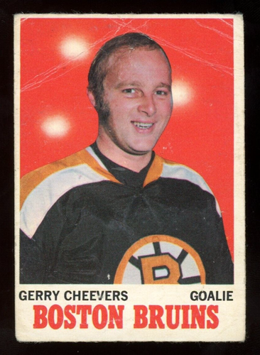 1970-71 OPC O PEE CHEE NHL #1 Gerry Cheevers LG-VG BOSTON BRUINS HOCKEY ...