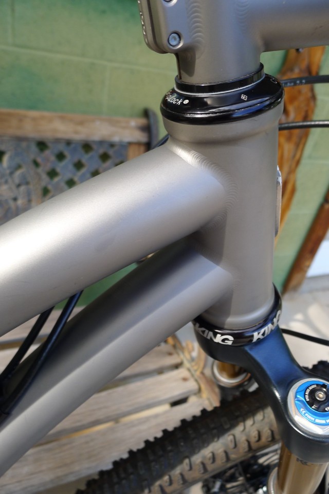 2015 Moots titanium MX Divide 29er full suspension mountain bike 18 ...