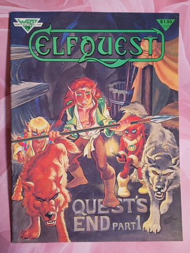 ElfQuest #19- 1984, Wendy Pini, 1ST PRINT, Magazine, Warp Graphics, AS ...