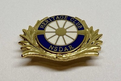 Daughter Of The American Revolution DAR Heritage Club NSDAR Lapel Pin ...