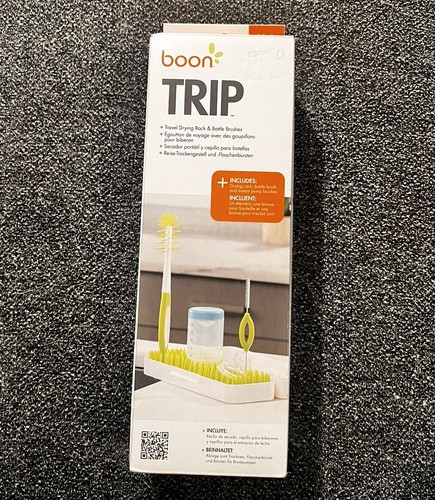 NEW Tomy Boon Trip Travel Baby Bottle Drying Rack/Cleaning Brushes ...