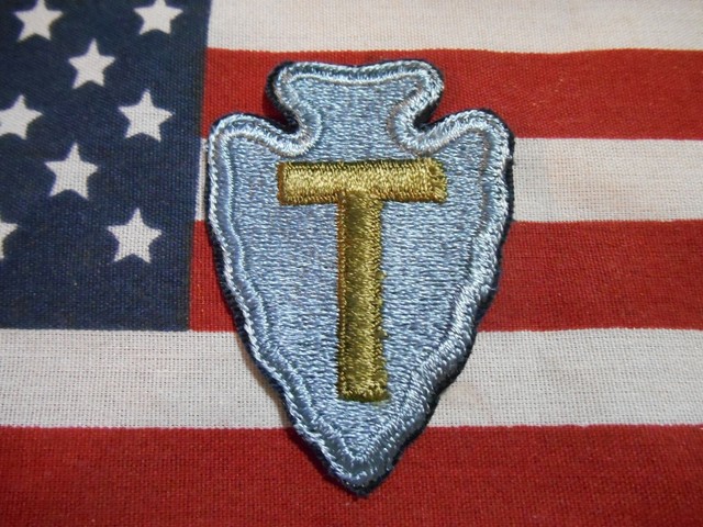 36TH INFANTRY DIVISION T PATCH TEXAS NATIONAL GUARD SSI PATCH 1966 C/E ...