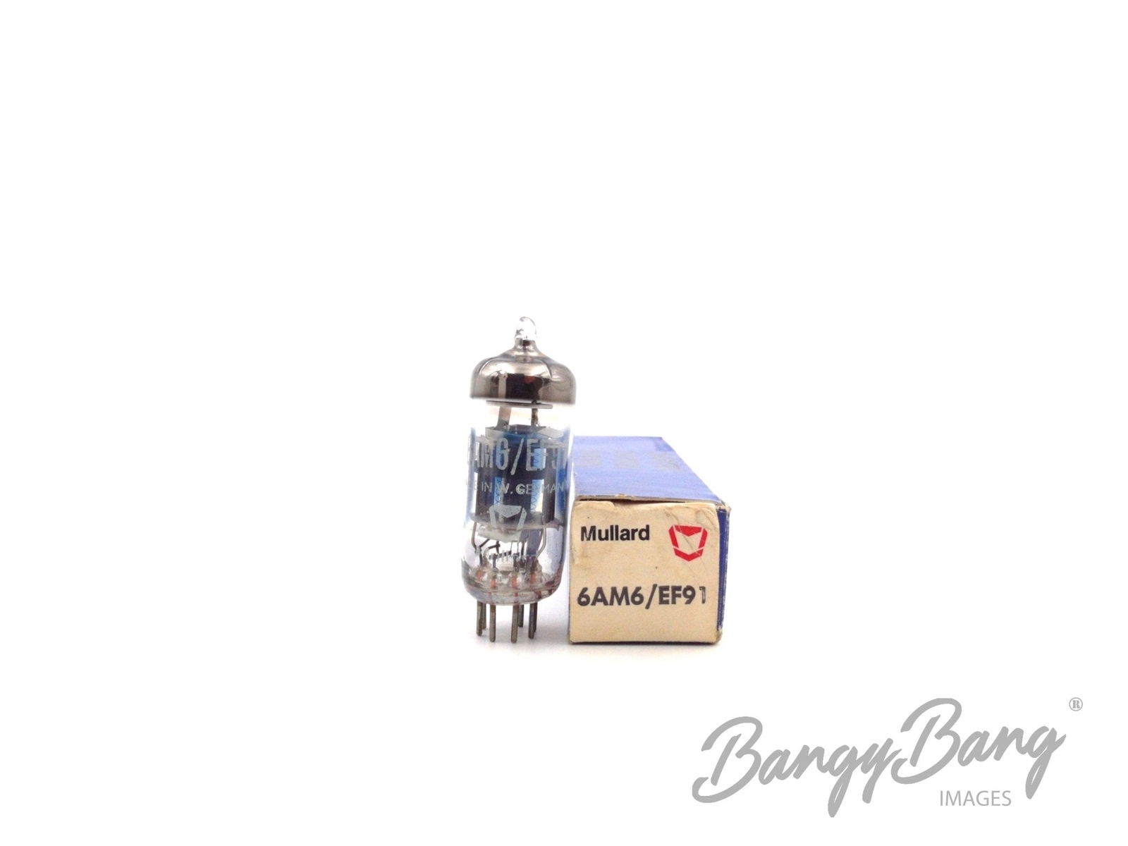 Vintage Mullard 6AM6/EF91/Z77/N79/CV138 Pentode Audio Vacuum Tube Valve ...