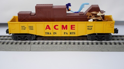 🚂Lionel 3444 Road Runner & Wile E. Coyote Acme Animated Gondola #6 ...